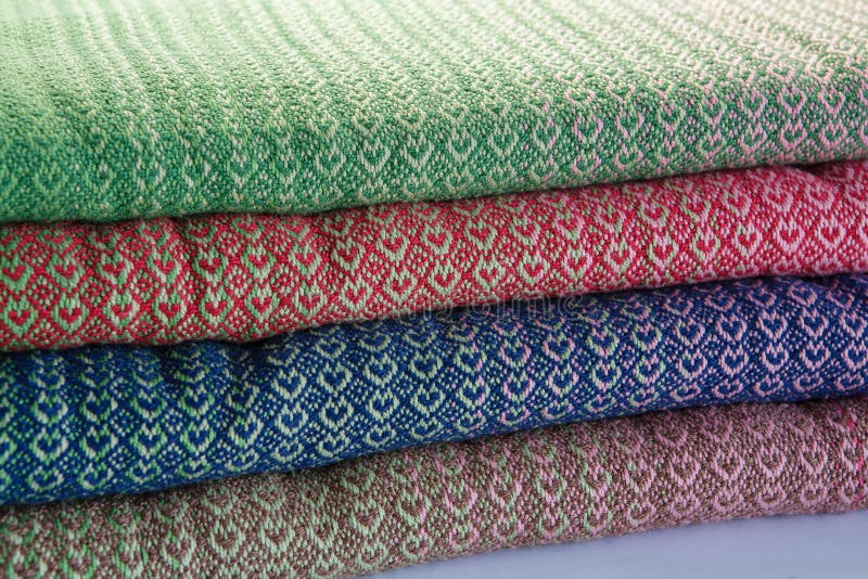 Handmade cotton warp stock photo. Image of harts, cloth - 53588660