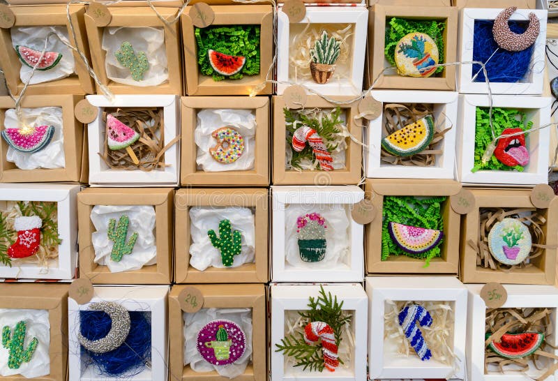 Handmade Creative Colored and Fabulous Things Stock Image - Image of ...