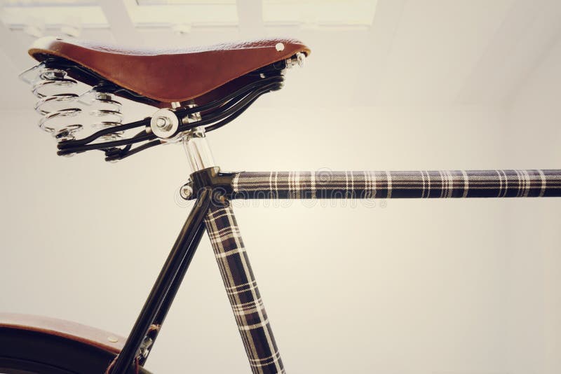 Handmade Custom Luxury Bicycle Vintage Look Stock Photo - Image of ...