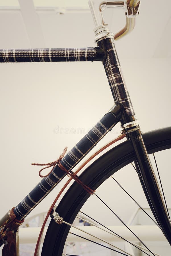 Handmade Custom Luxury Bicycle Vintage Look Stock Image - Image of ...