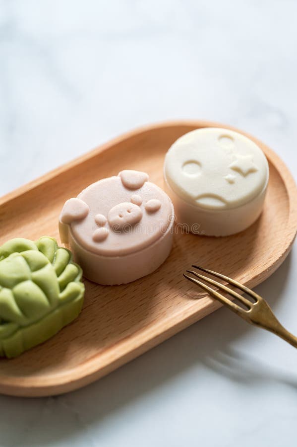 Handmade Cute Shaped Pastries on a Plate Stock Photo - Image of plate ...