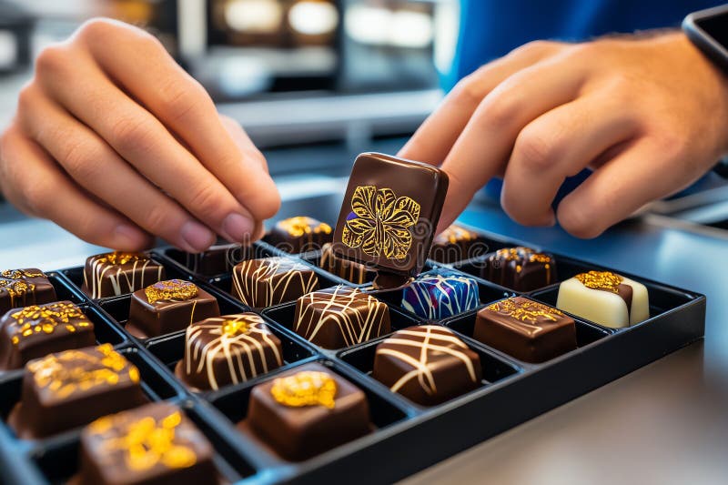 Handmade Dessert Chocolates, Intricate, and Elegant Visualized in an ...