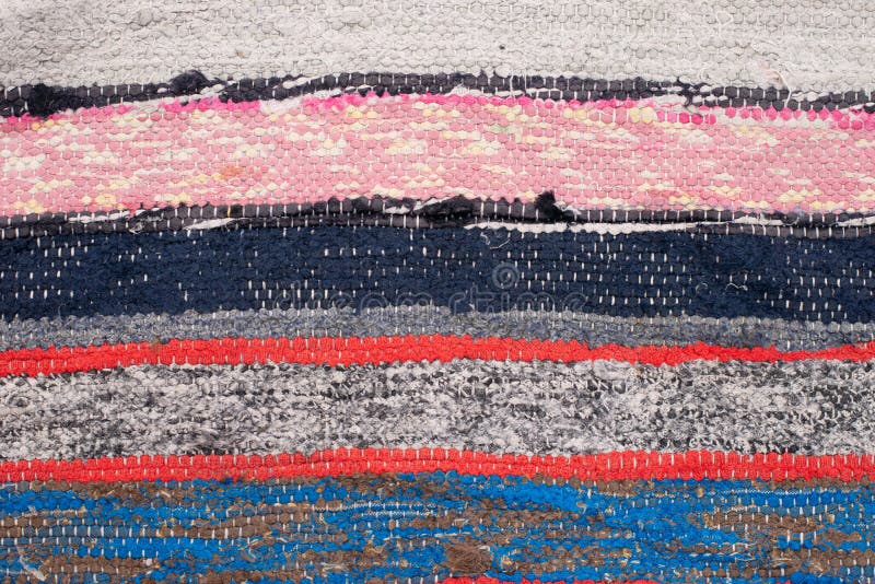 Handmade Fabric in Ethnic Rustic Country Style. Stock Photo - Image of ...