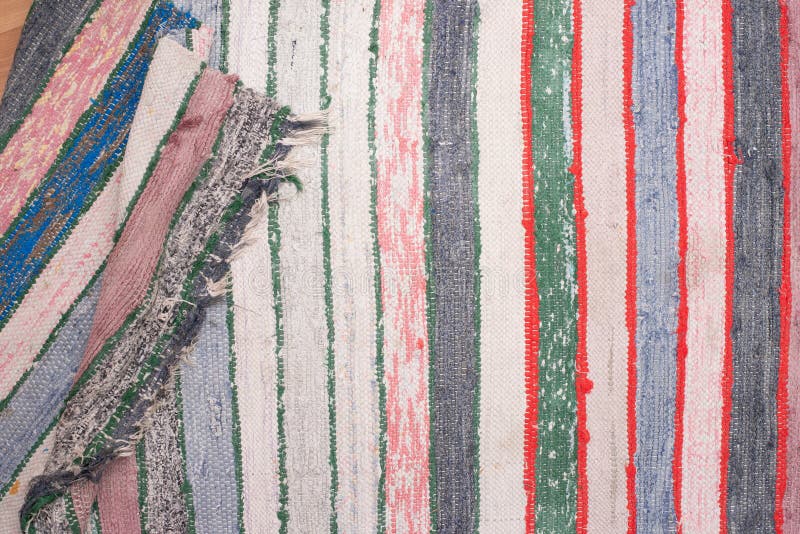 Handmade Fabric in Ethnic Rustic Country Style. Stock Image - Image of ...