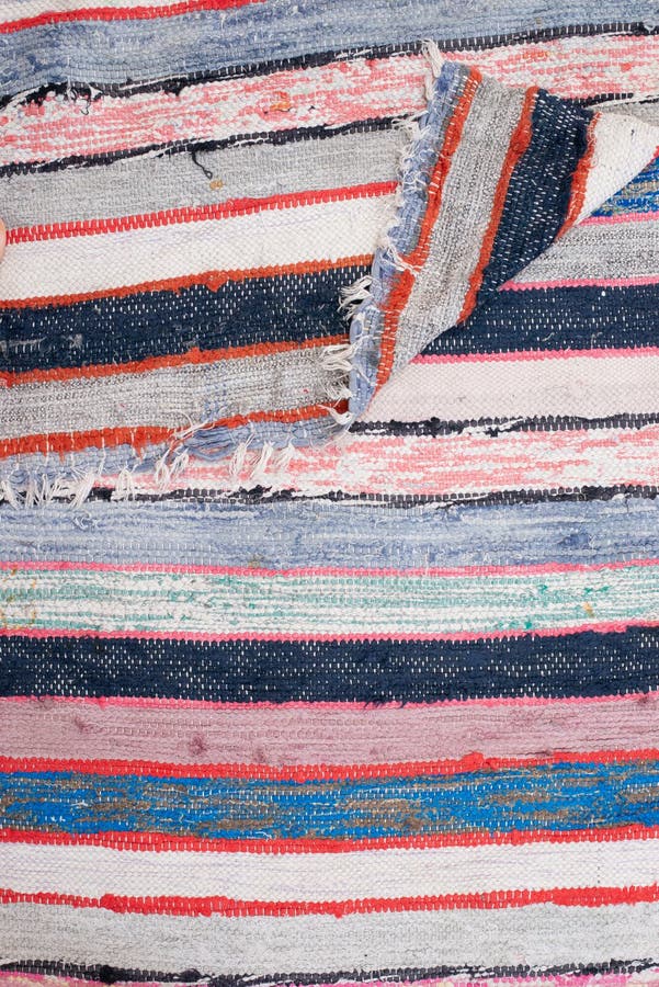 Handmade Fabric in Ethnic Rustic Country Style. Stock Image - Image of ...