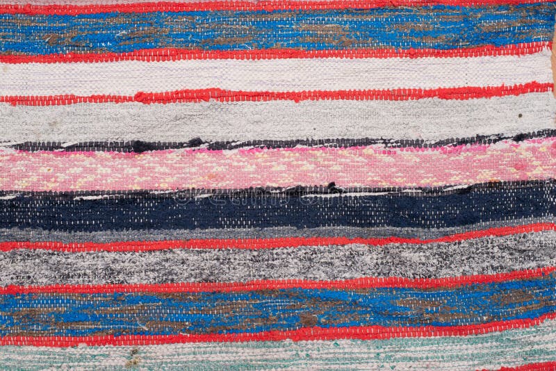 Handmade Fabric in Ethnic Rustic Country Style. Stock Image - Image of ...