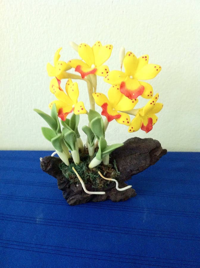 Handmade flowers stock photo. Image of table, plastic - 52214096