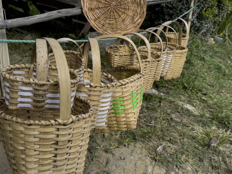 Handmade Georgia Regional Baskets Stock Photo - Image of baskets ...
