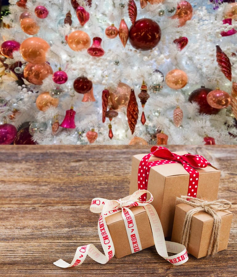 Handmade gift boxes stock image. Image of ribbon, decorated - 81520739