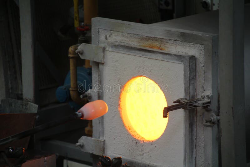 Handmade Glassware stock photo. Image of glassware, manufacturing ...