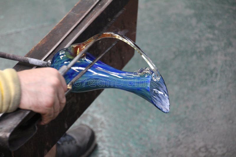 Handmade Glassware stock image. Image of handmade, colourful - 124911539