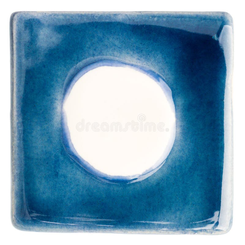 Handmade Glazed Ceramic Tile Stock Photo - Image of design, pattern ...