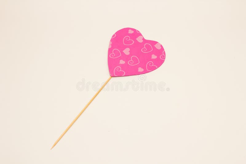 Handmade Heart Shaped Props Stock Photo - Image of props, costume: 68342032