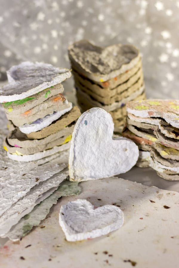 Handmade hearts stock photo. Image of white, handmade - 82255372