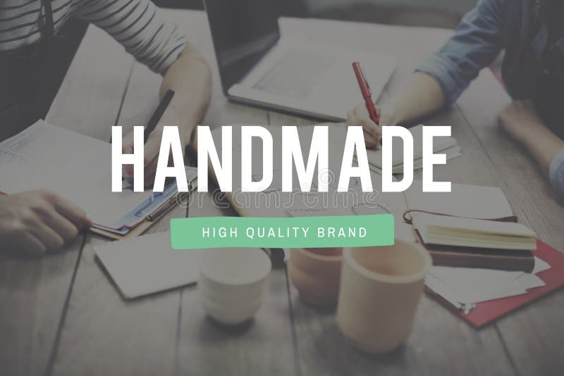 Handmade Hobby Homemade Skills Handicraft Concept Stock Image - Image ...