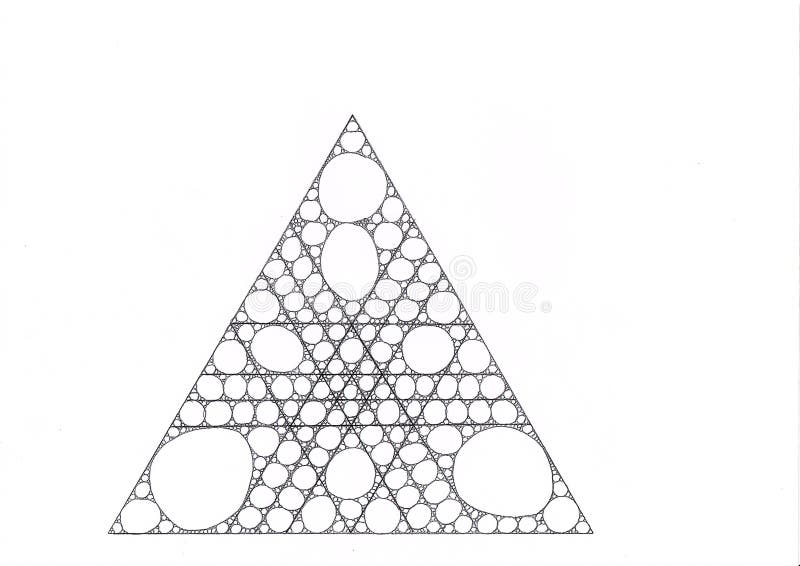 Triangles Filled with Vegetables and Situated on a Ribbon Stock ...