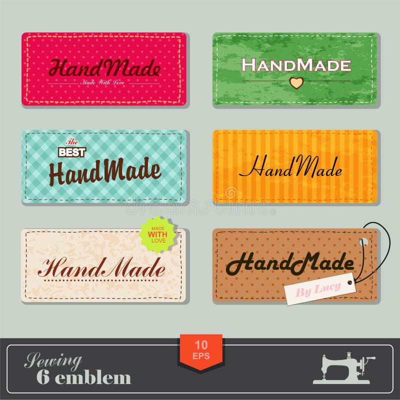 Tailor stock vector. Illustration of label, handicraft - 47670549