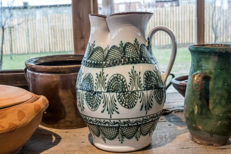 Handmade Jar stock image. Image of traditional, potter - 216366493