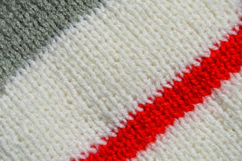Handmade Knitted Fabric Colored Wool Background Texture Stock Image ...