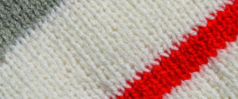Handmade Knitted Fabric Colored Wool Background Texture Stock Image ...