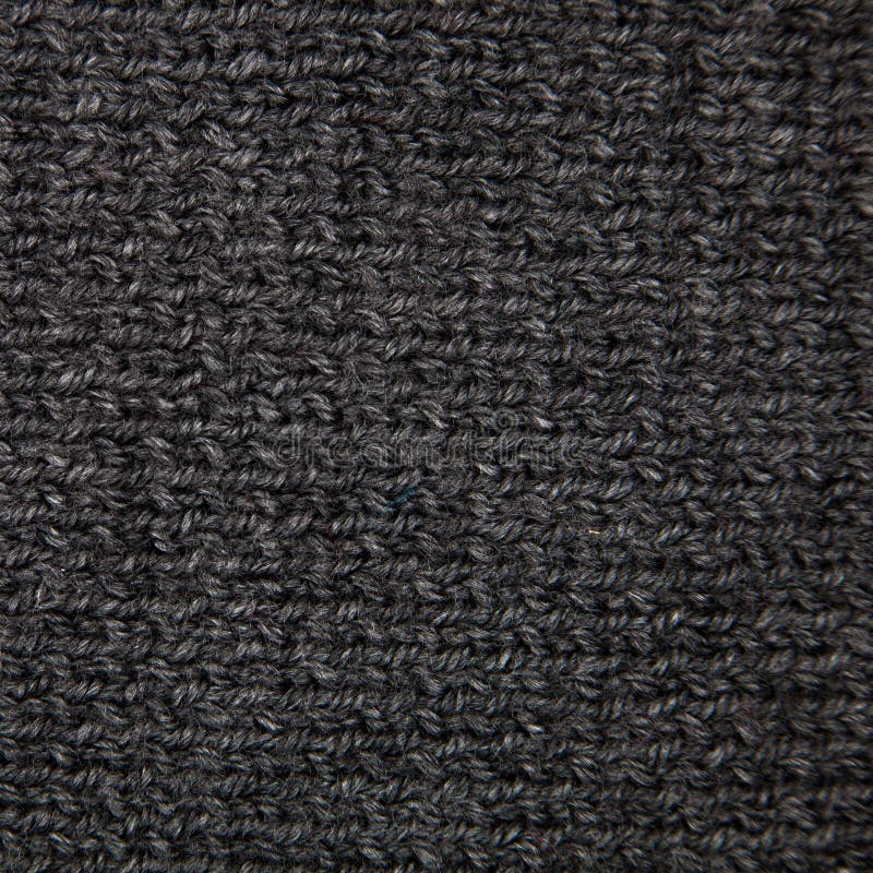 Handmade Knitted Fabric Grey and Blue Wool Background Texture Stock ...