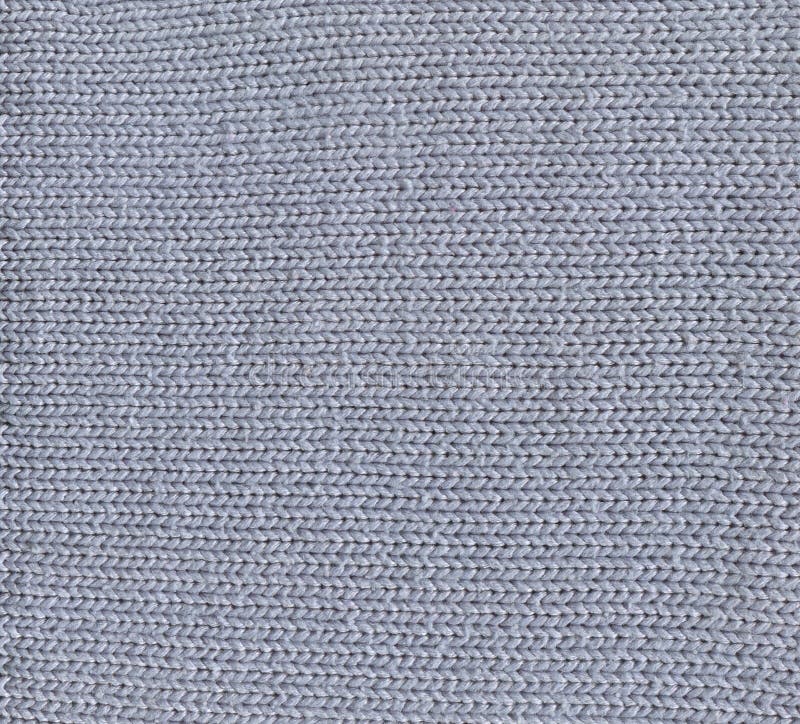Handmade Knitted Fabric Grey Wool Background Texture Stock Photo ...
