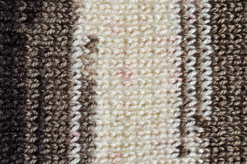 Handmade Knitted Fabric Grey Wool Background Texture Stock Image ...