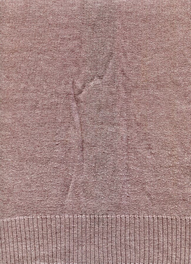 Handmade Knitted Fabric Grey Wool Background Texture Stock Image ...