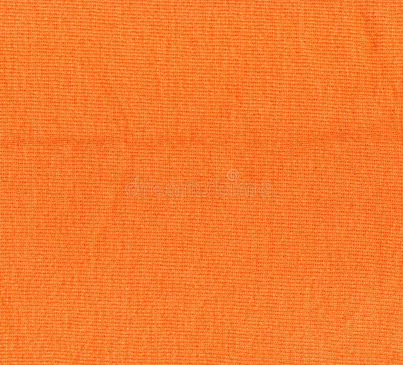 Handmade Knitted Fabric Orange Wool Background Texture Stock Image ...