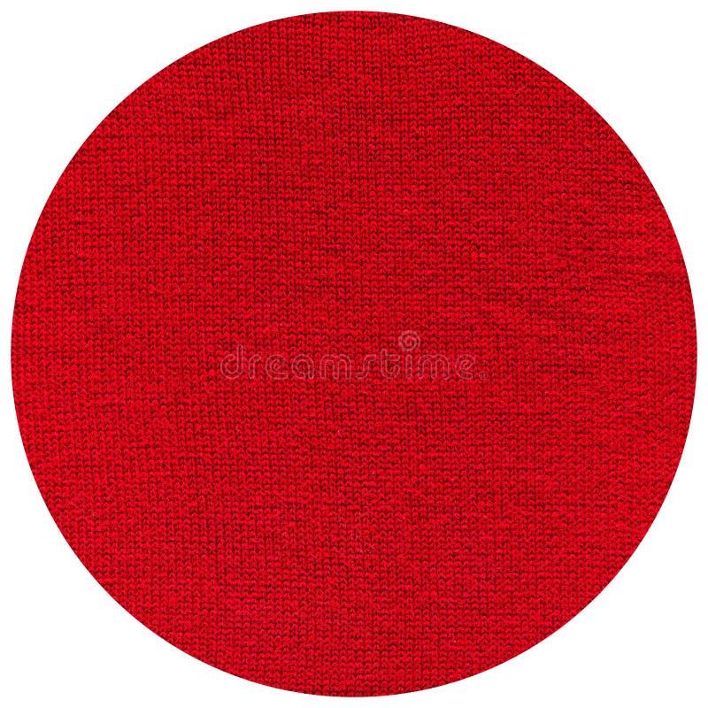 Handmade Knitted Fabric Red Wool Background Texture Stock Photo - Image ...