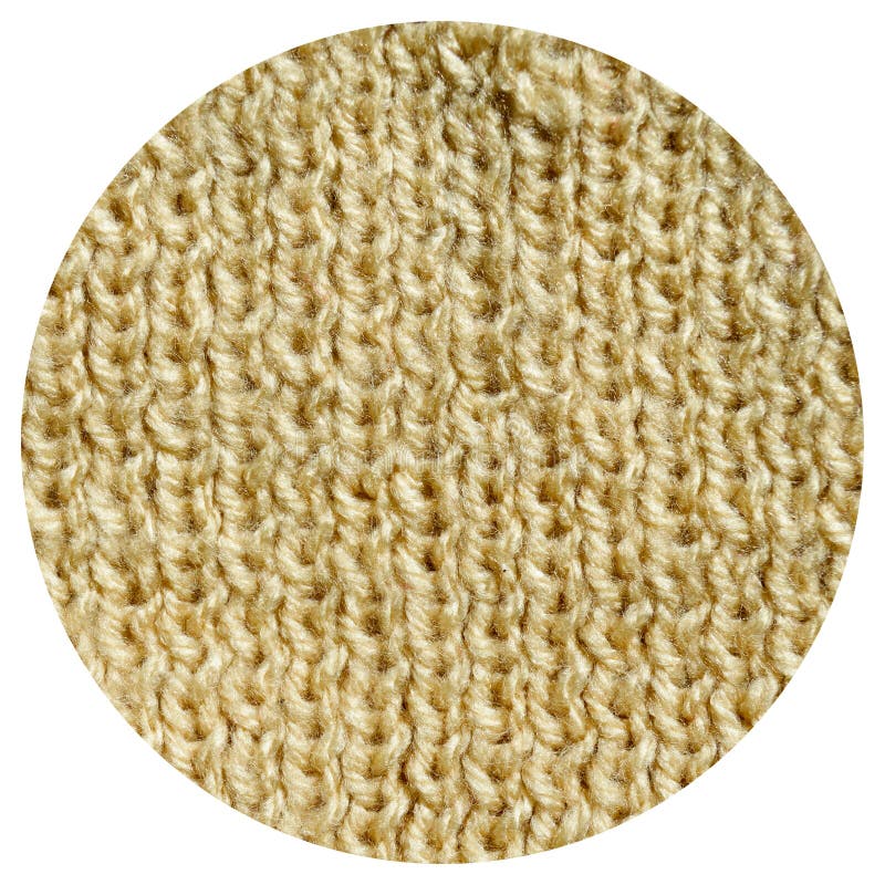 Handmade Knitted Fabric Yellow and Beige Wool Background Texture Stock ...