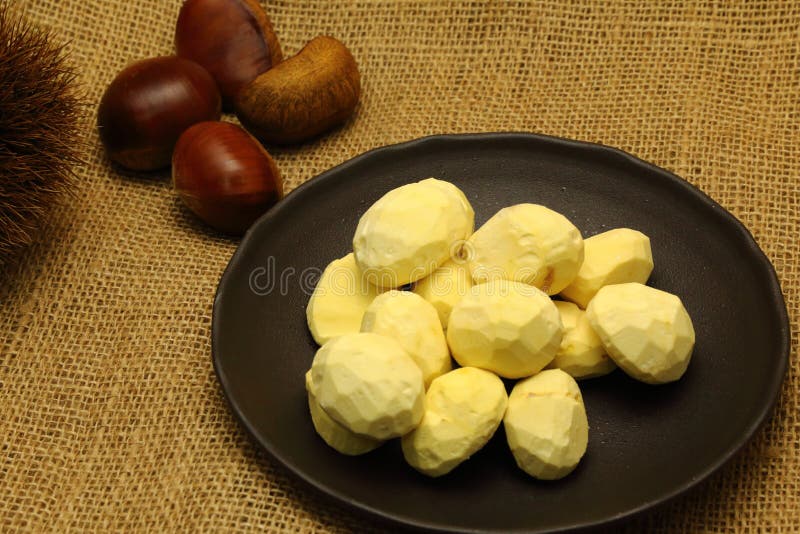 Handmade konjac ball stock photo. Image of season, marron - 100723114