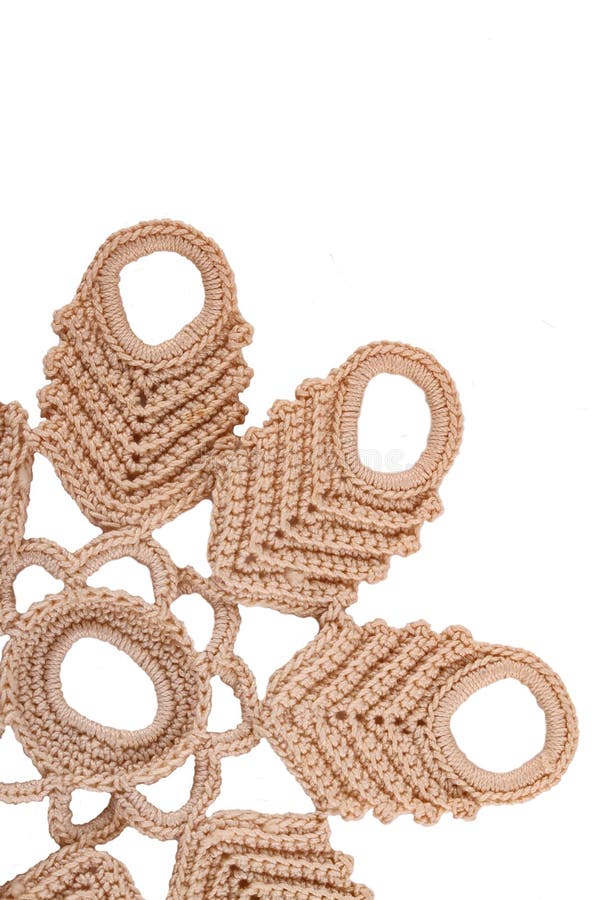 Handmade Lace on the White Background Stock Photo - Image of textile ...