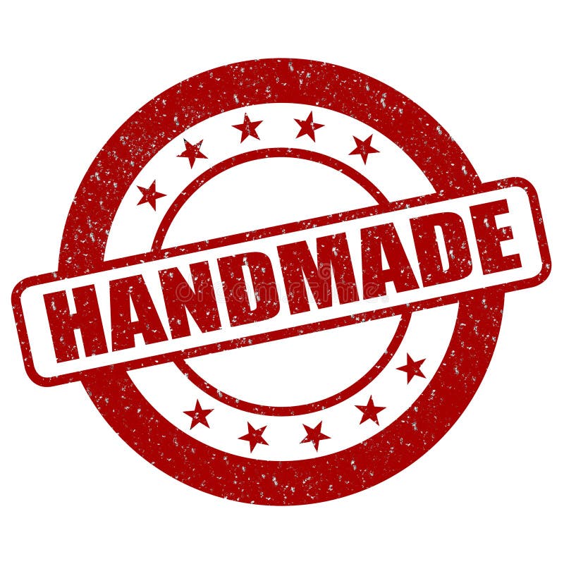 Handmade logo stock illustration. Illustration of label - 276476382