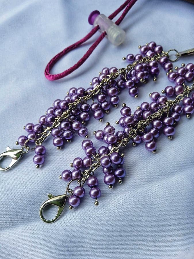 Handmade Mask Strap Made of Beads with a Unique Shape. this Mask Strap ...