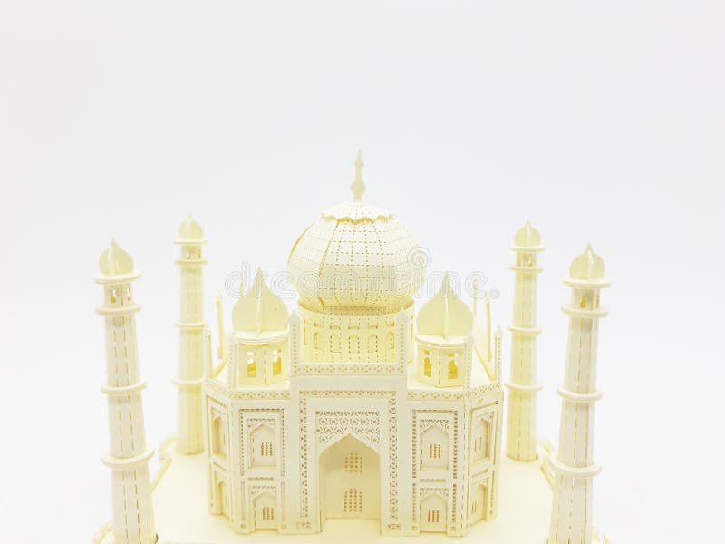 Handmade Mosque Immitation Made of Paper 05 Stock Photo - Image of ...