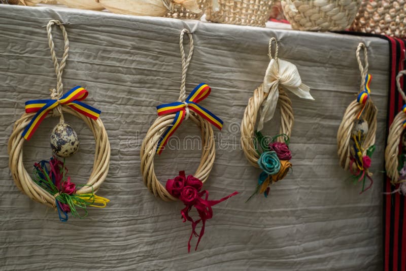 Handmade Objects Made from Corn Leaves Stock Image - Image of object ...