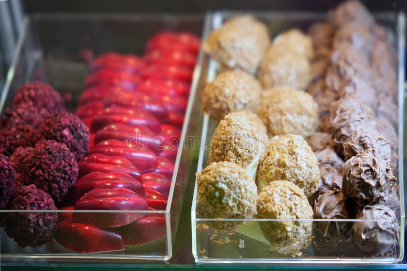 Handmade original candies stock photo. Image of show - 104141590