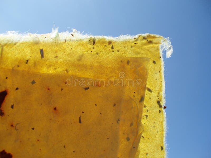 Handmade paper stock photo. Image of form, material, close - 1545098