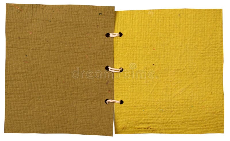 Handmade paper book stock image. Image of note, notebook - 10730103