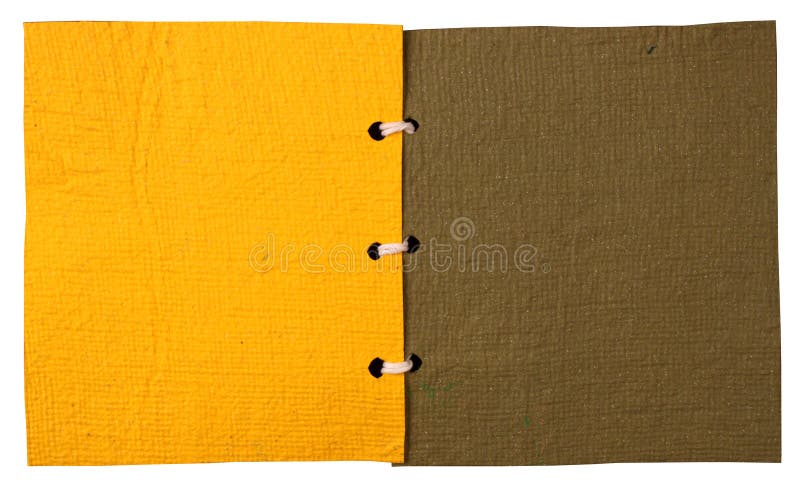 Handmade paper book stock photo. Image of board, organic - 10735694