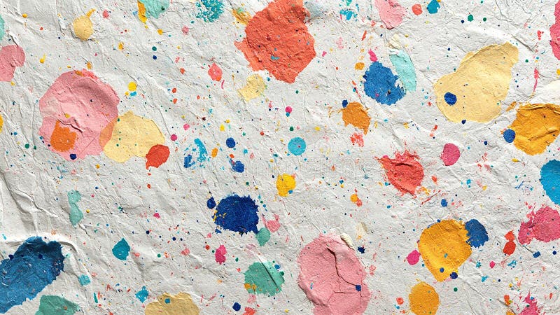 Handmade Paper with Colorful Specks Handmade Paper Featuring Colorful ...
