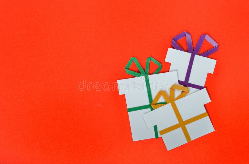 Handmade paper gift stock photo. Image of modern, abstract - 28326152