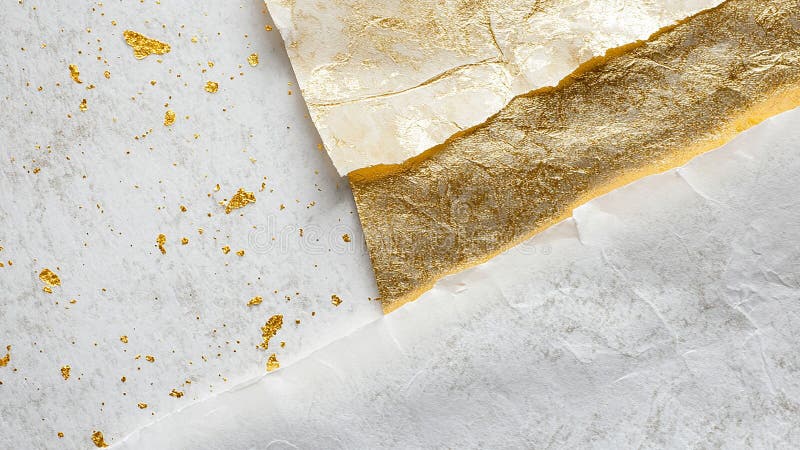 Handmade Paper with Gold Flakes Handmade Paper Featuring Gold Flakes ...