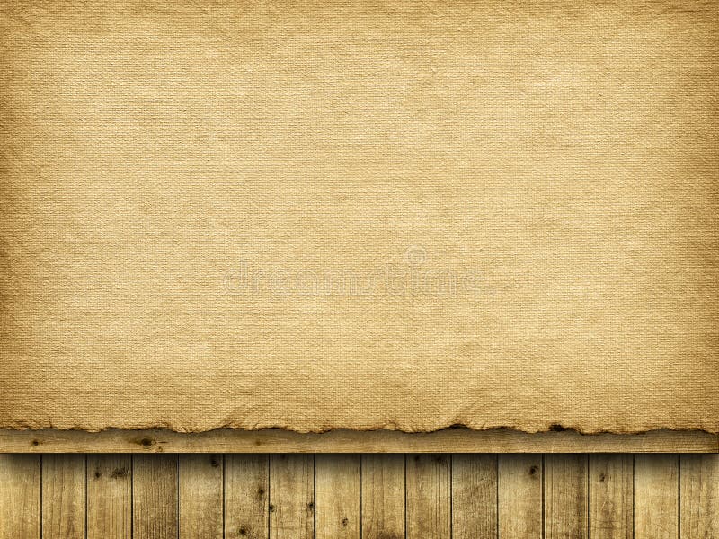 Handmade Paper Sheet and Planks Stock Illustration - Illustration of ...