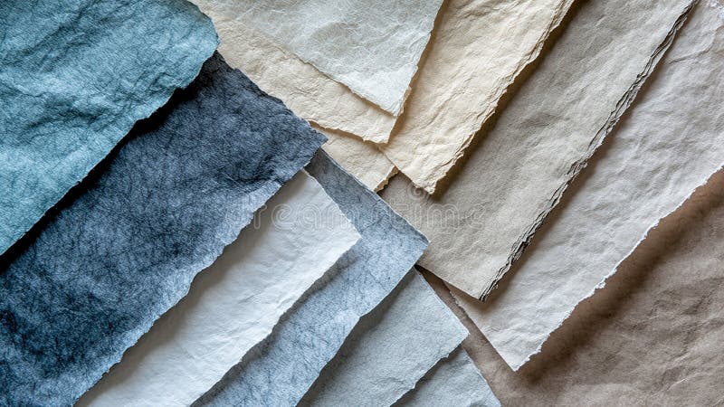 Handmade Paper with Subtle Patterns Handmade Paper Featuring Subtle ...