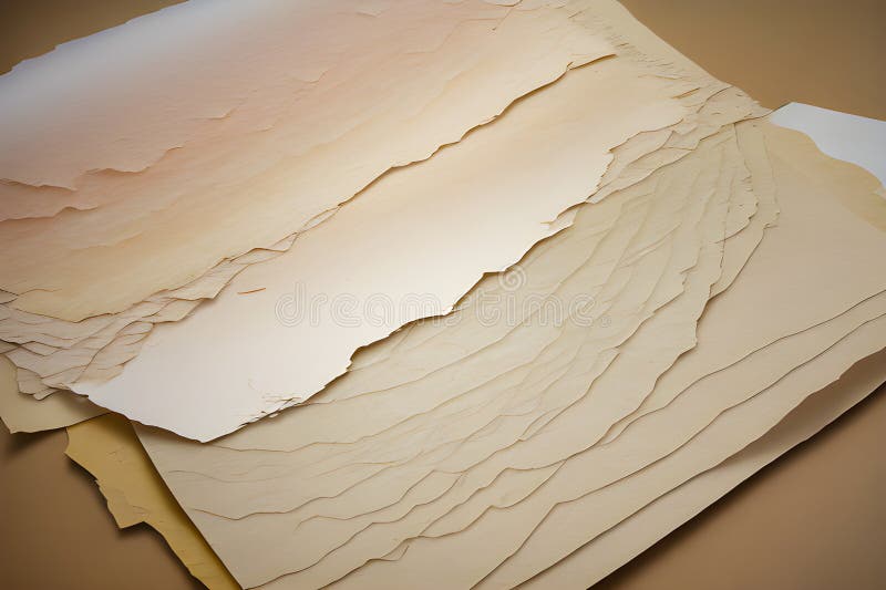 Handmade Paper Texture Generated by Ai Stock Illustration ...