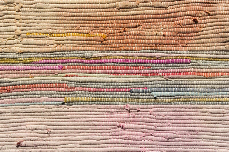 Handmade Patchwork Rug Texture Background Stock Photo - Image of design ...