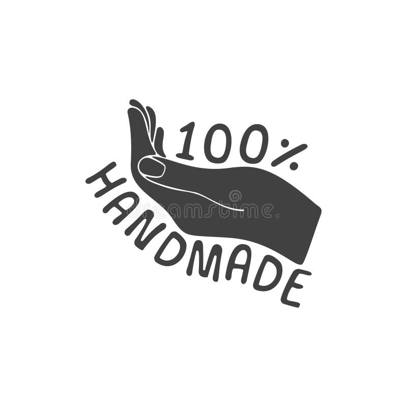 Handmade Vector Badges or Labels Stock Vector - Illustration of button ...