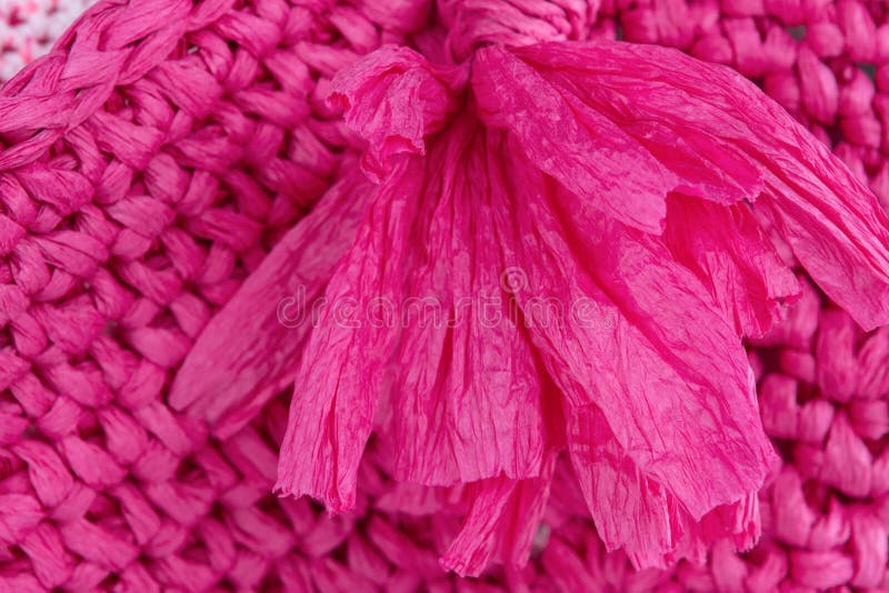 Pink Raffia stock image. Image of bump, decorative, colored - 27692033